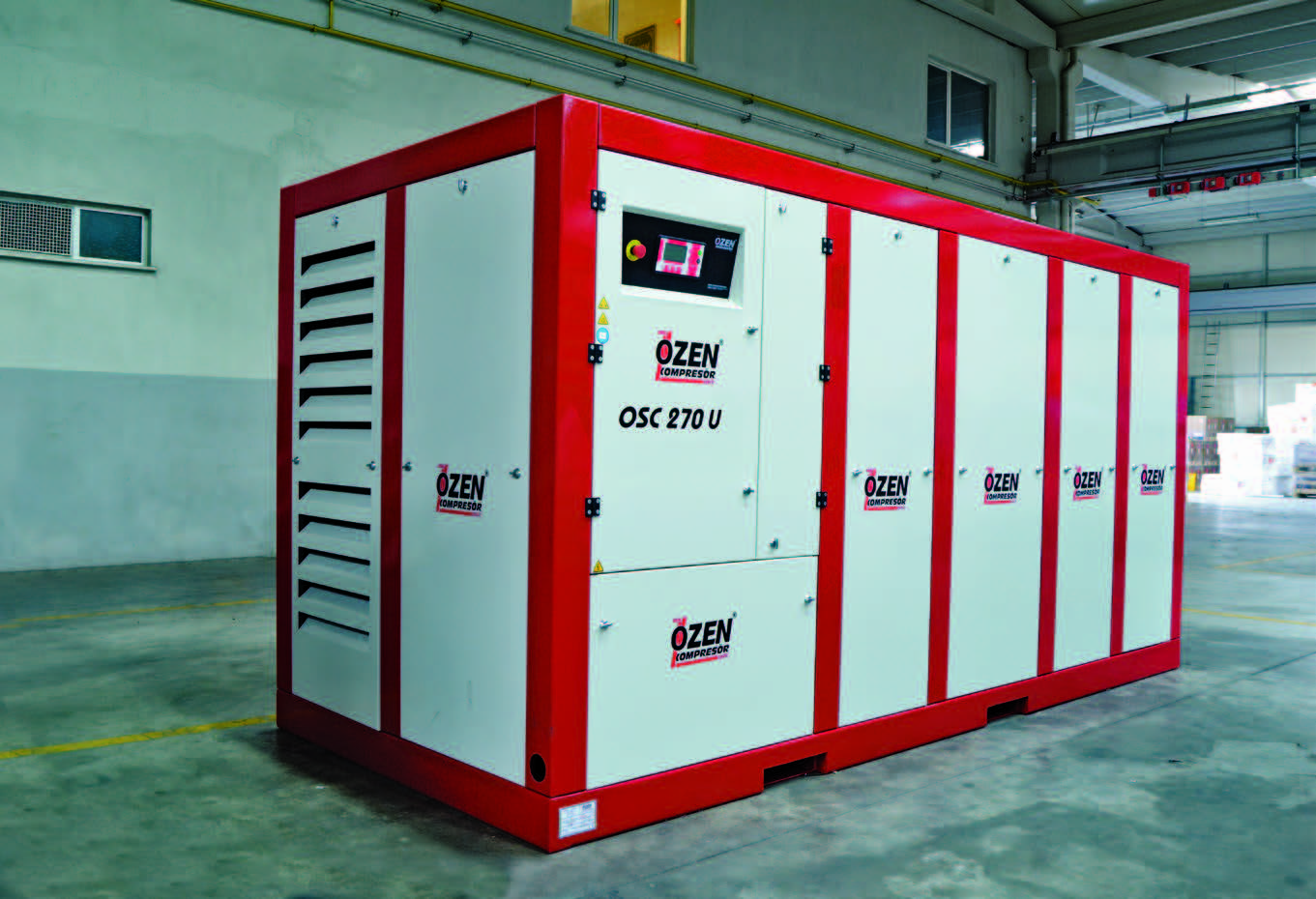 OZEN Compresor OSC 270 U - Société de fournitures Industrielles & des mines